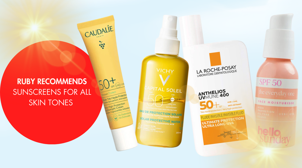 RUBY RECOMMENDS | SUNSCREENS FOR ALL SKIN TONES