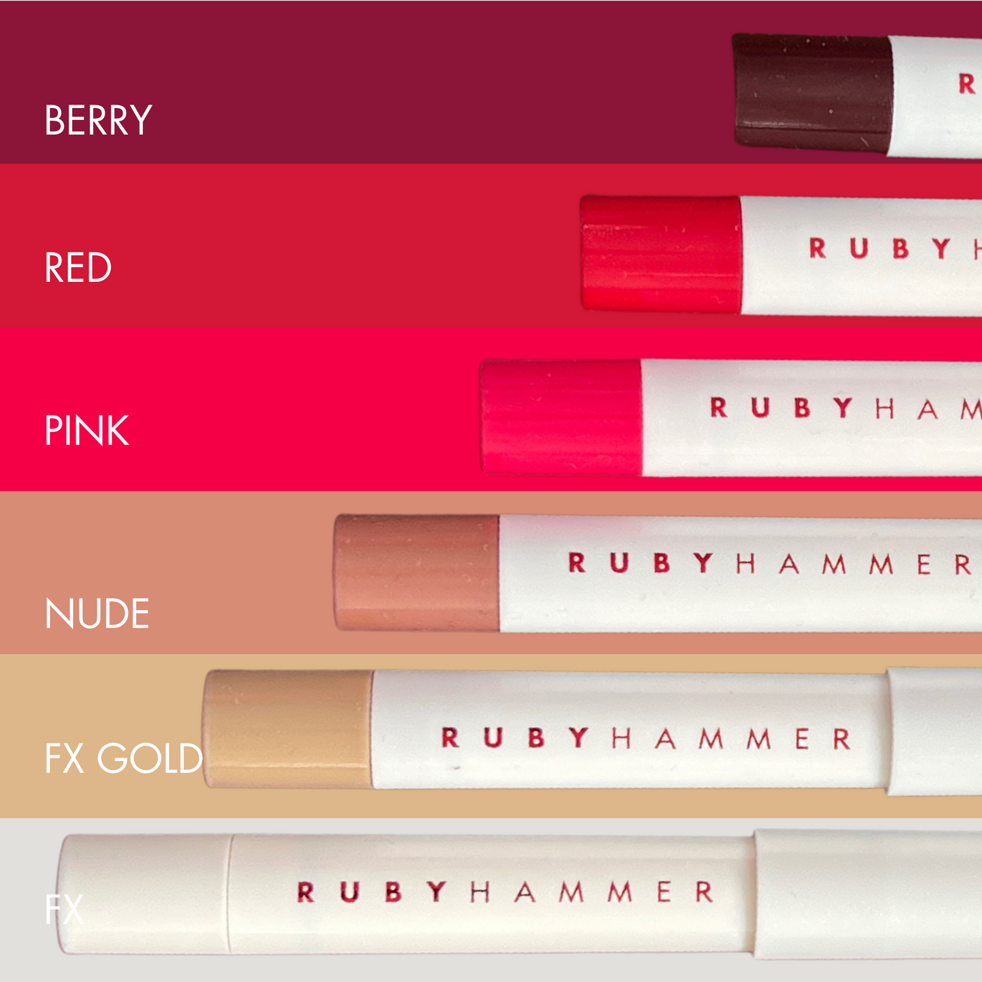 RUBY HAMMER LIP SERUM BALM WARDROBE