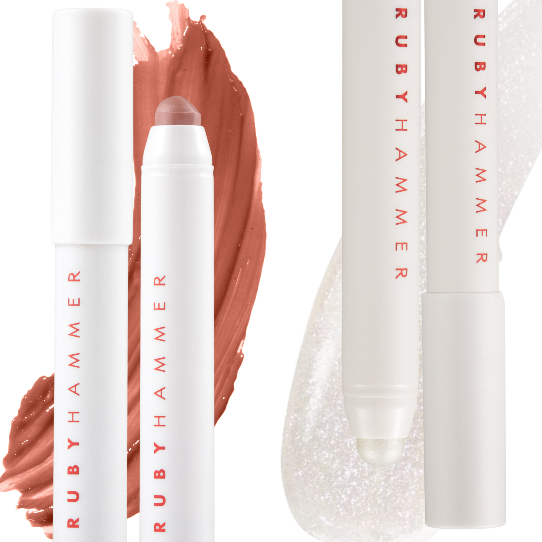 RUBY HAMMER LIP SERUM BALM DUO